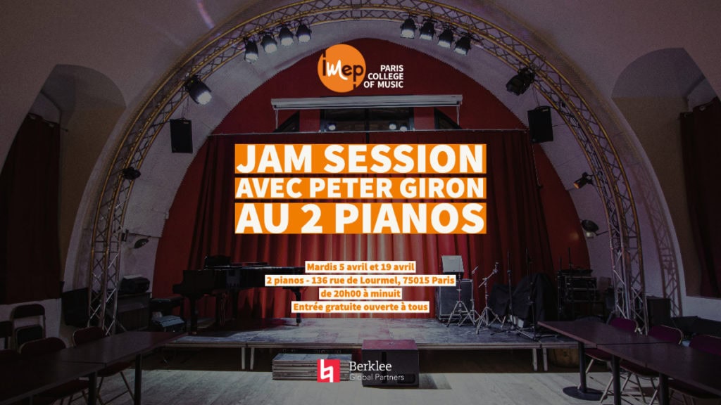 Accueil | Ecole de musique à Paris. IMEP Paris College of Music. Jazz
