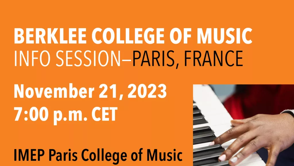 Parcours Berklee - IMEP · Paris College of Music