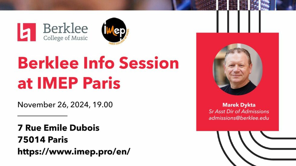 Accueil | Ecole de musique à Paris. IMEP Paris College of Music. Jazz